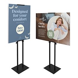 Adjustable Double-Sided Posterboard Stand